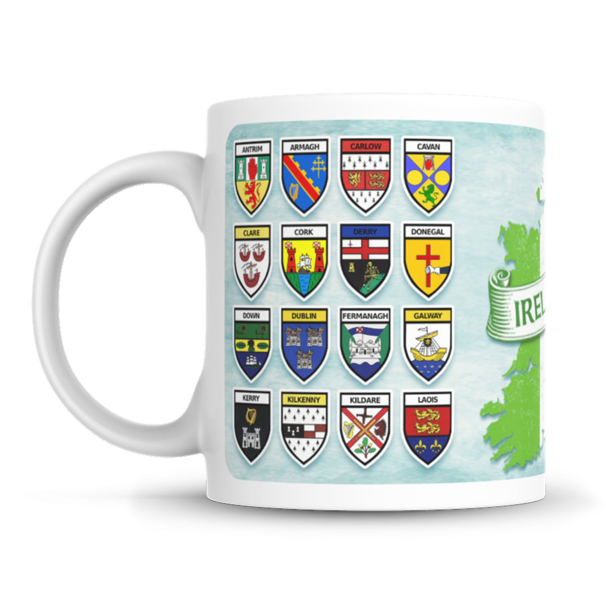 Counties of Ireland Mug - Main Street Gifts